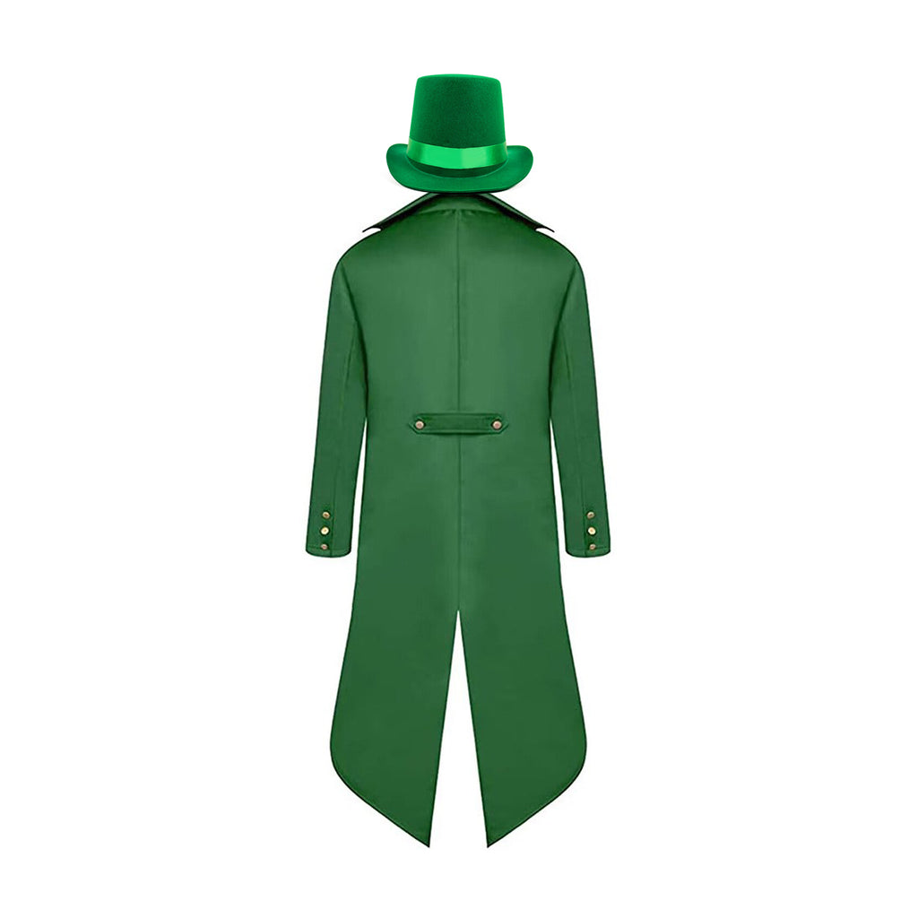 Herren Steampunk Retro St. Patrick's Day Cosplay Kostüm Outfits ...